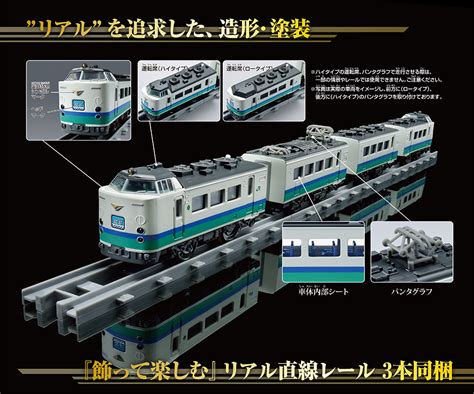Plarail Real Class｜485系特急電車（北越・上沼垂色）｜プラレール｜タカラトミー