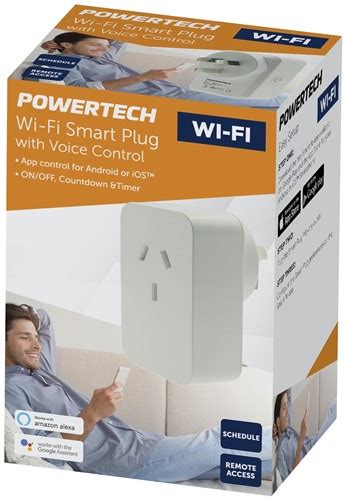 Powertech Smart Plug Wi Fi Controlled Mains Switch Tecart