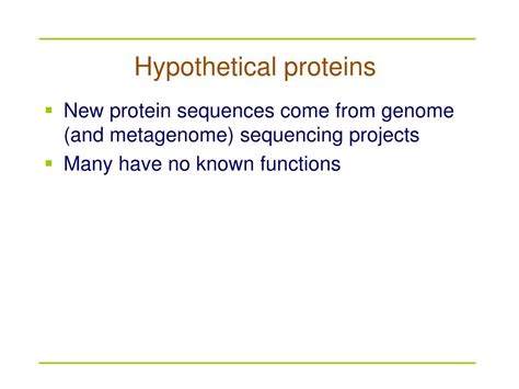 Ppt Geneprotein Function Annotation Powerpoint Presentation Free