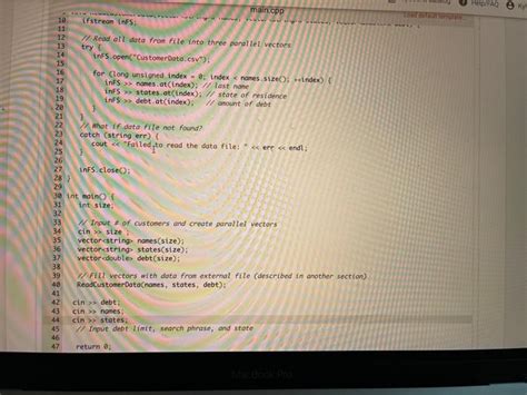 Solved Program Specifications Write A Program To Search