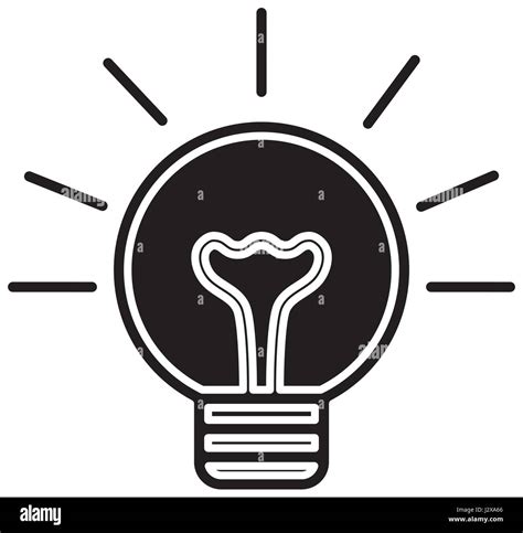 Bulb Light Icon Stock Vector Image And Art Alamy