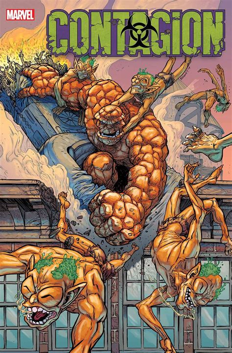 Contagion 1 Browne Var Marvel Comics Comic Book