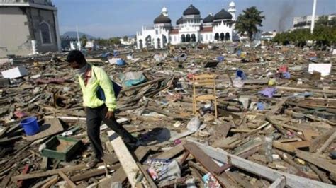 Mengenang Tragedi Tsunami Aceh 26 Desember 2004 Ombak 20 Meter Telan