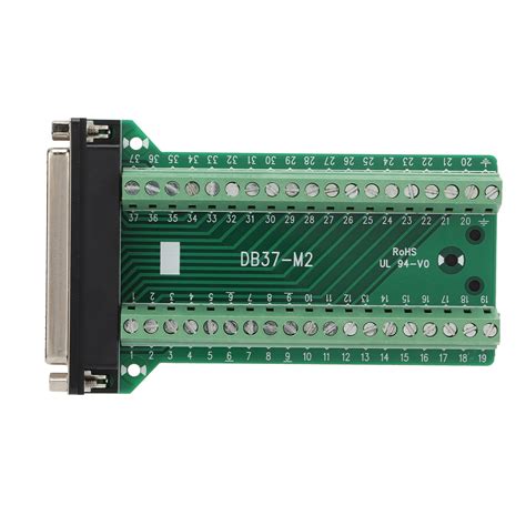 Conector De Ruptura Db37 Placa De Terminales Pcb Recto Aislado