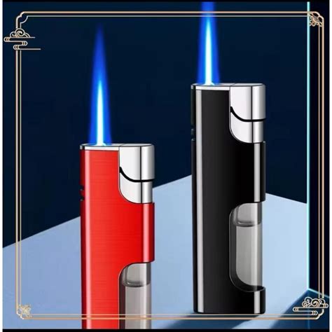 Jual Korek Api Jet Api Las Biru Gas Bisa Di Isi Ulang Shopee Indonesia