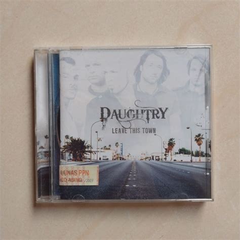 Jual Cd Daughtry Album Leave This Town Shopee Indonesia