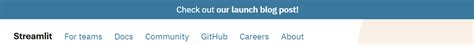 Top Navigation Bar For Multipage Apps · Issue 727 · Streamlit