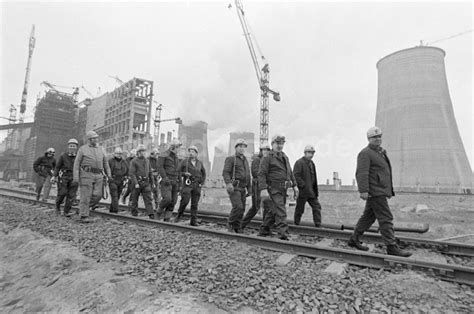 DDR Fotoarchiv Boxberg Oberlausitz Brigade Im Kraftwerk Boxberg