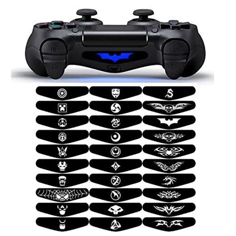 30pcs Lot Led Light Bar Cover Decal Skin Sticker For Playstation 4 Ps4