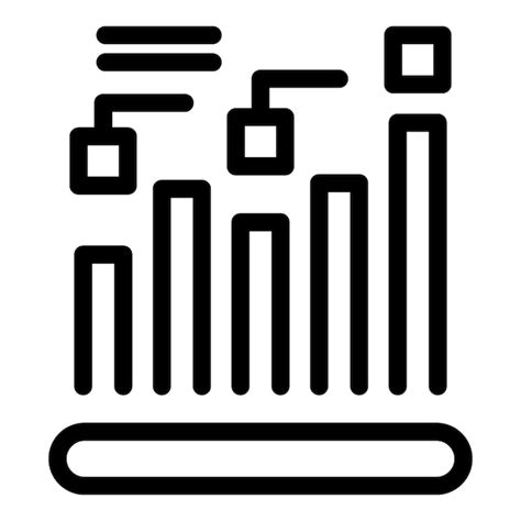 Premium Vector Data Chart Showing Market Analysis With Growing Bars