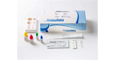 SCREEN TEST STREP A Streptococcus A Rapid Test pcs Δίγκας Γ Ιατρικά