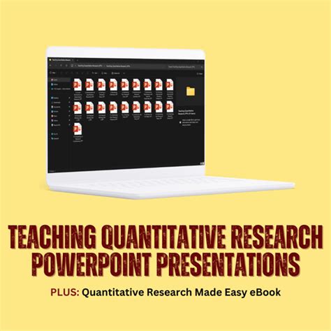 Ppts Teaching Quantitative Research The Wise Researcher