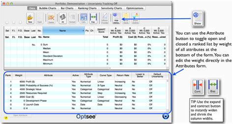 Adding Project Attributes To Your Portfolio Optsee