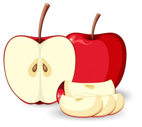 Free Clip Apple Wedges Download Free Clip Apple Wedges Png Images