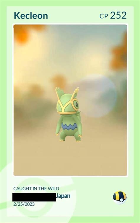 Shiny Kecleon Global Go Tour Rthesilphroad