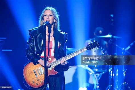 Musical Guest Ellie Goulding Performs On Tuesday September 13 2022