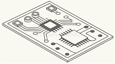 Sophisticated Microprocessor On Circuit Board Advanced Technology