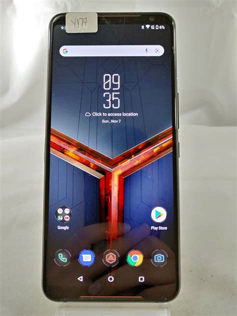 Asus ROG Phone I DA GB AT T GSM Unlocked Dual Sim Smartphone Black Y Values MAVIN