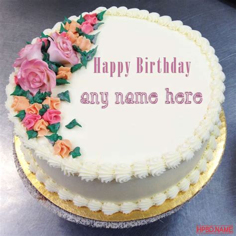 Happy Birthday Flowers And Cake Images Best Flower Site