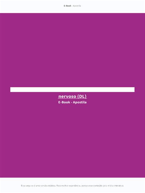 2 Aspectos Morfológicos Do Tecido Muscular E Do Tecido Nervoso Dl Pdf