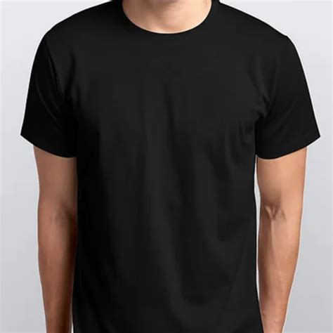 Men Black Plain Basic Round Neck T Shirt At Rs 179 In Guwahati Id