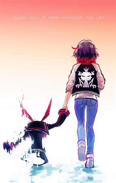 Matoi Ryuuko And Senketsu Kill La Kill Drawn By Potatotop Danbooru