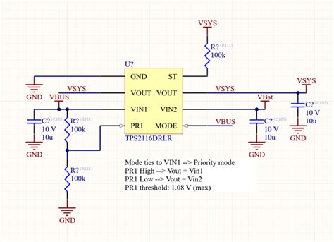 TPS2116 TPS2116 Different Input Voltage Power Management Forum Power Management TI E2E