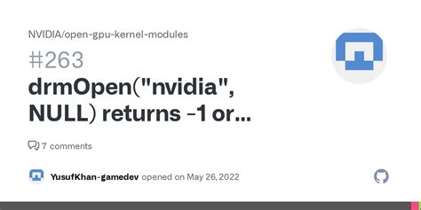 Drmopennvidia Null Returns 1 Or Garbage Value Reopened · Issue