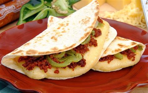 Quesadillitas De Papa Con Chorizo Receta Papas Con