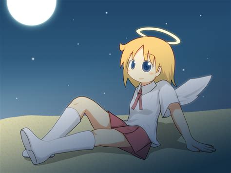 Safebooru Arm Support Asahina Hiyori Tattu Ascot Blonde Hair Flat