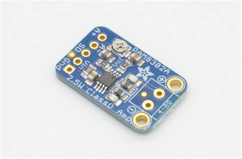 Mono 2 5W Class D Audio Amplifier PAM8302 Adafruit 2130 BC Robotics