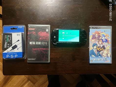 Psp 1000 Americana Desbloqueada Con Juegos Originales Cuotas sin interés