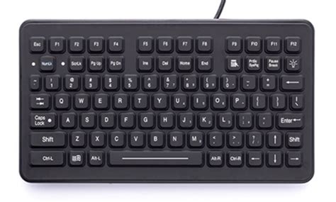 Ikey Compact Backlit Industrial Keyboard