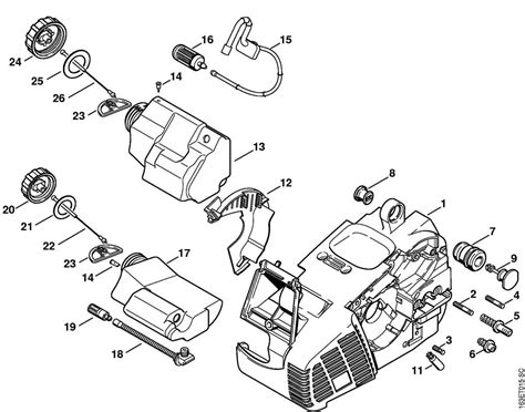 Exploring The Parts Diagram Of The Stihl Ms 191 Chainsaw