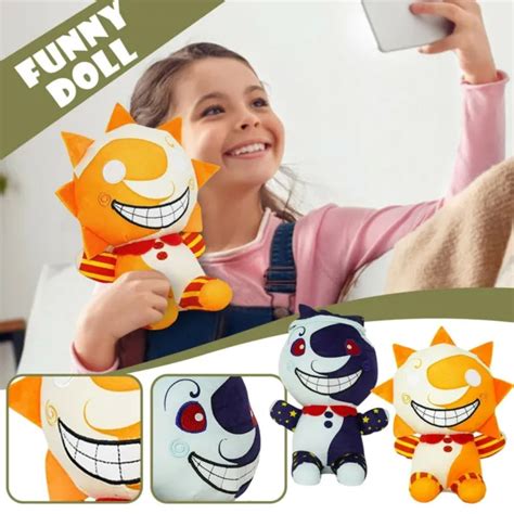 Sundrop Moondrop Fnaf Security Breach Sun And Moon Clown Animator Plush