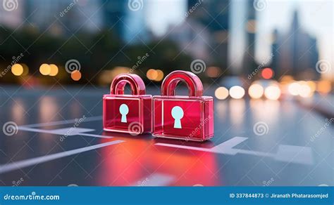 Cybersecurity Frameworks And Organizational Strategies Stock Image