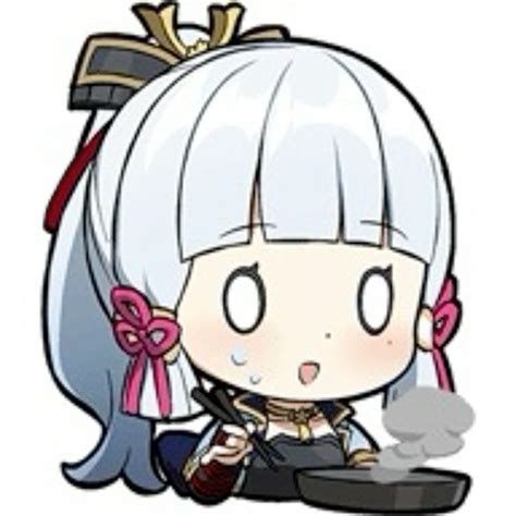 Ayaka Sticker Chibi In