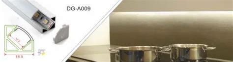 2 M Aluminium DG A009 LED Aluminum Profile IP66 At 850 Piece In Surat