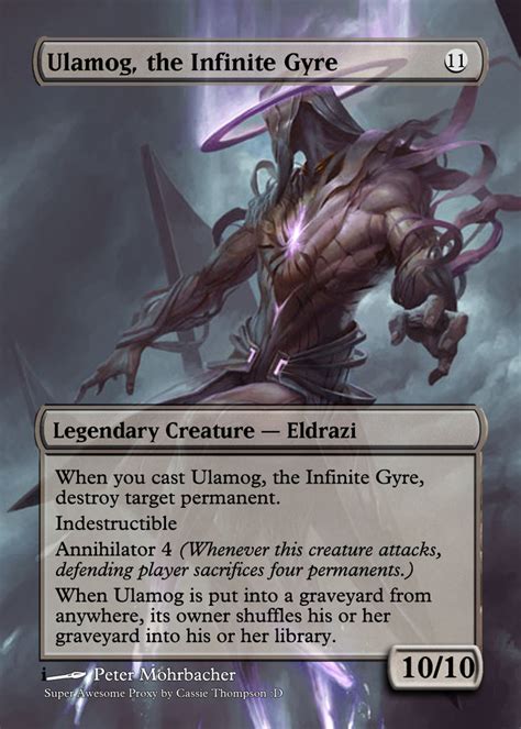 Ulamog The Infinite Gyre Art