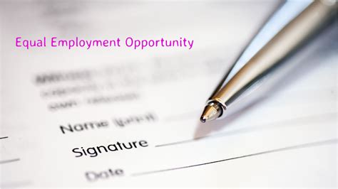 Formulário Eeoc O Que é E Como Impacta Sua Candidatura