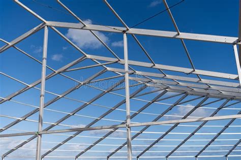 Structure Engineering At Building Site Framework Construction