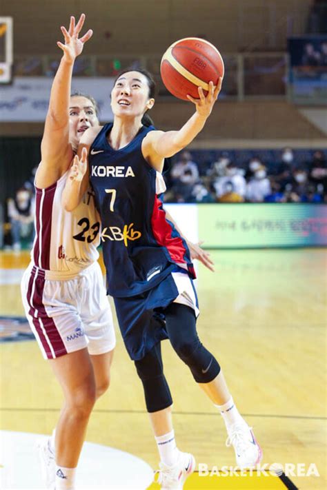 Bk 포토 대한민국 Vs 라트비아 여자농구 국가대표평가전 경기화보
