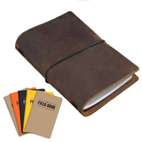 Premium Customized Natural Leather Notebook Fiesta Mundo Egypt Giveaways