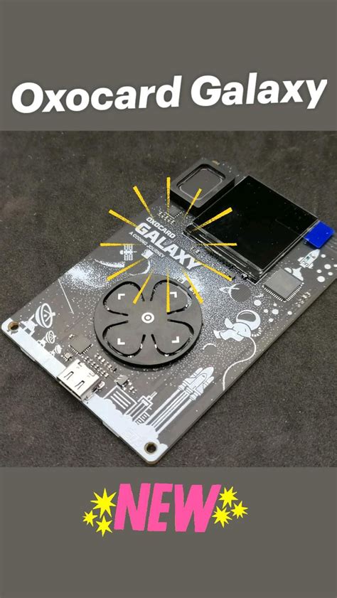 oxocard galaxy with esp32 pico v3 chip and many more cool functions artofit
