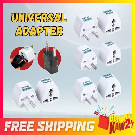 Universal Travel Adapter 2 Pin 3 Pin AU US EU Universal Adapter Travel Adapter Plug Adapter Plug