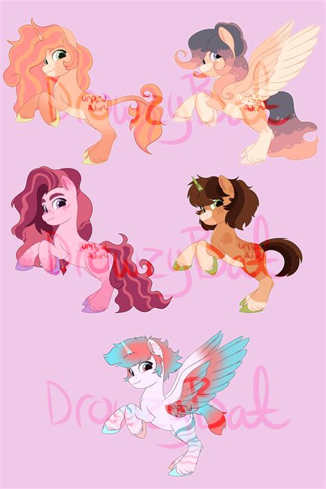 Mlp Adopt Sheet Open By Drowzybat On Deviantart