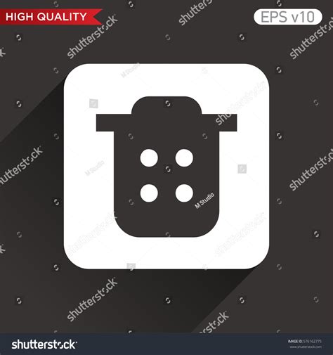 Delete Icon Button With Delete Icon Modern Ui Royalty Free Stock