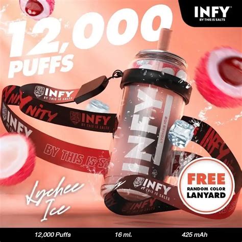 Infy 12k Lychee Ice Kardinal Stick Pod