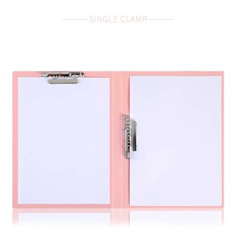 Colorfulshop Bảng Kẹp Tài Liệu Khổ A4 Gáy 15mm File Kẹp Đôi Bìa Trình