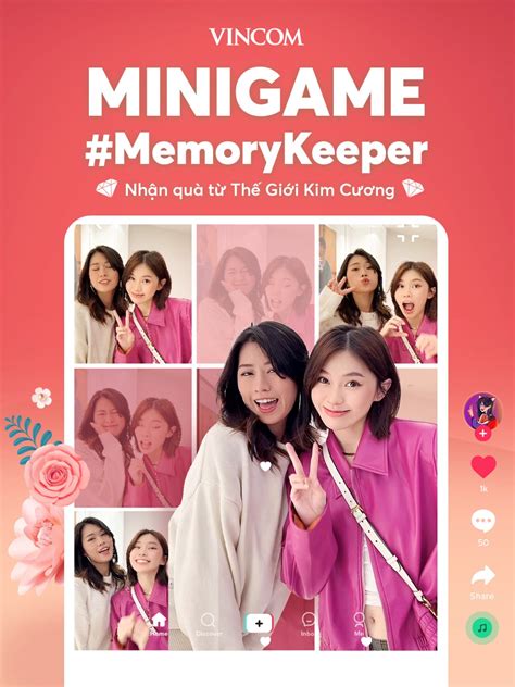 Vincom Mini Game Lưu Giữ Khoảnh Khắc Vincom